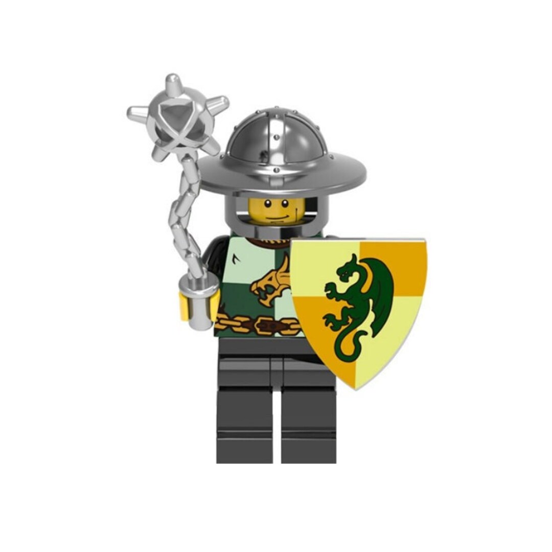 Dragon Infantry mace Custom History Minifigure - Etsy