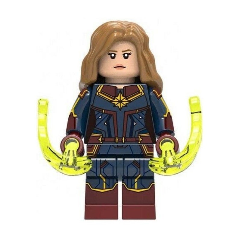Captain Marvel Custom Marvel Minifigure Avengers Infinity - Etsy
