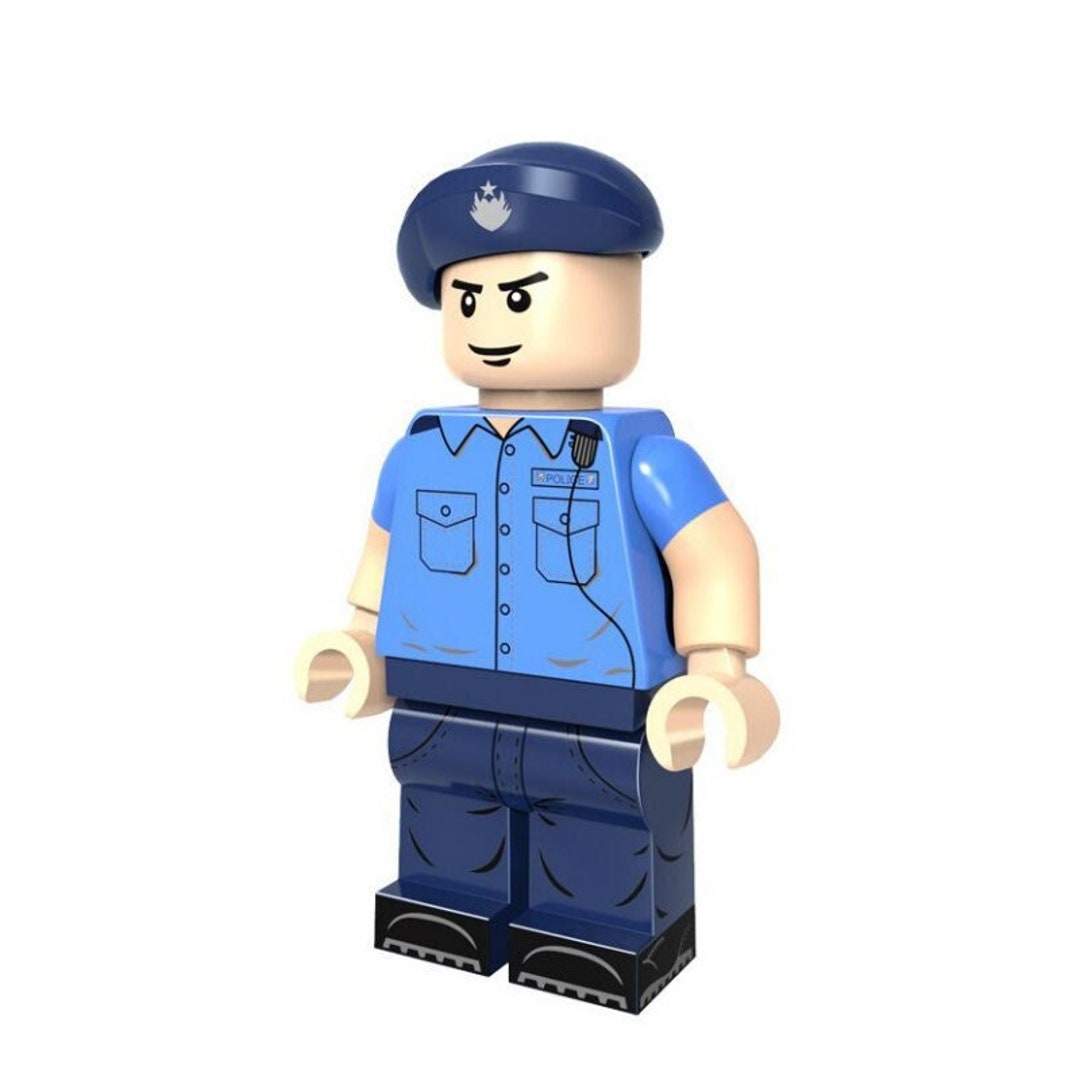 Police 4 Custom Police Minifigure Video Games - Etsy