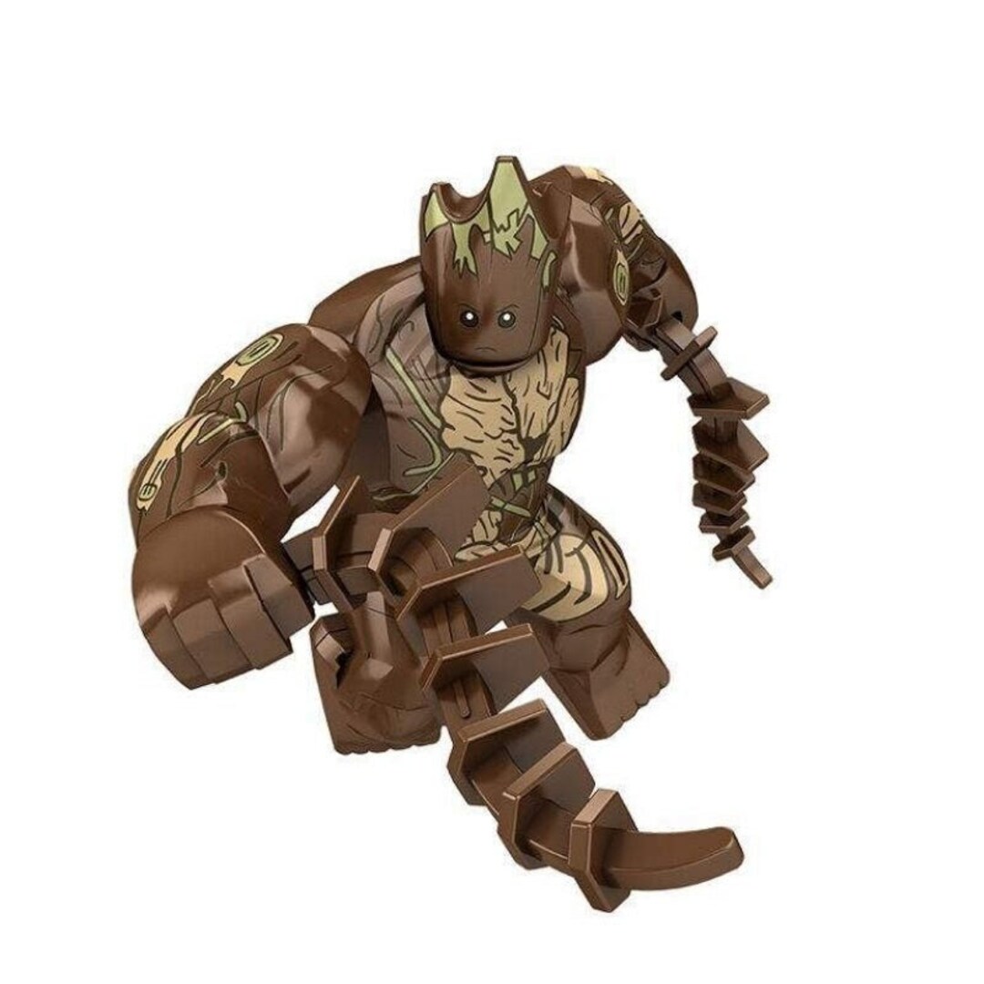 Groot big 1 Custom Marvel Minifigure Avengers Infinity - Etsy