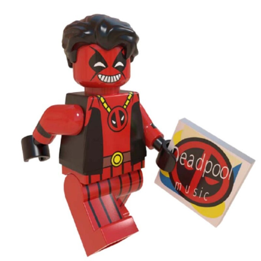 Deadpool devil Custom Marvel Minifigure Avengers Infinity - Etsy
