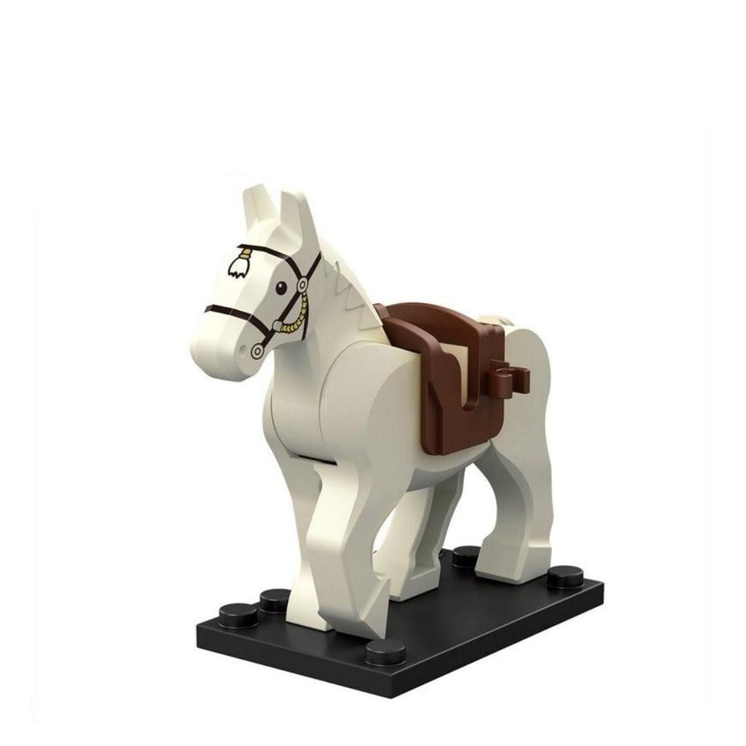 Rohan Horse white Custom Lord of the Rings Minifigure the - Etsy