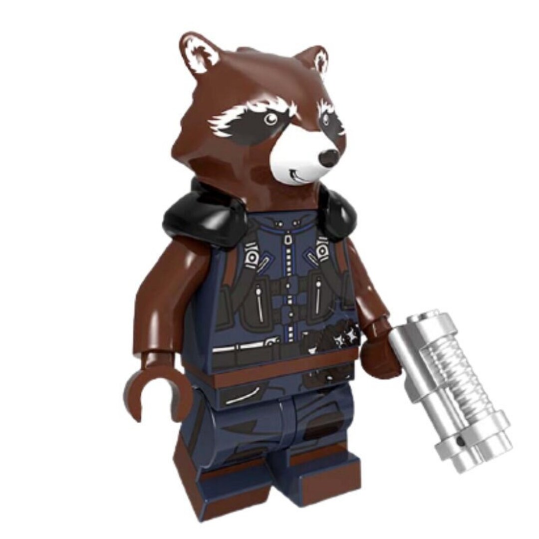Rocket 2 Custom Marvel Minifigure Avengers Infinity War End - Etsy