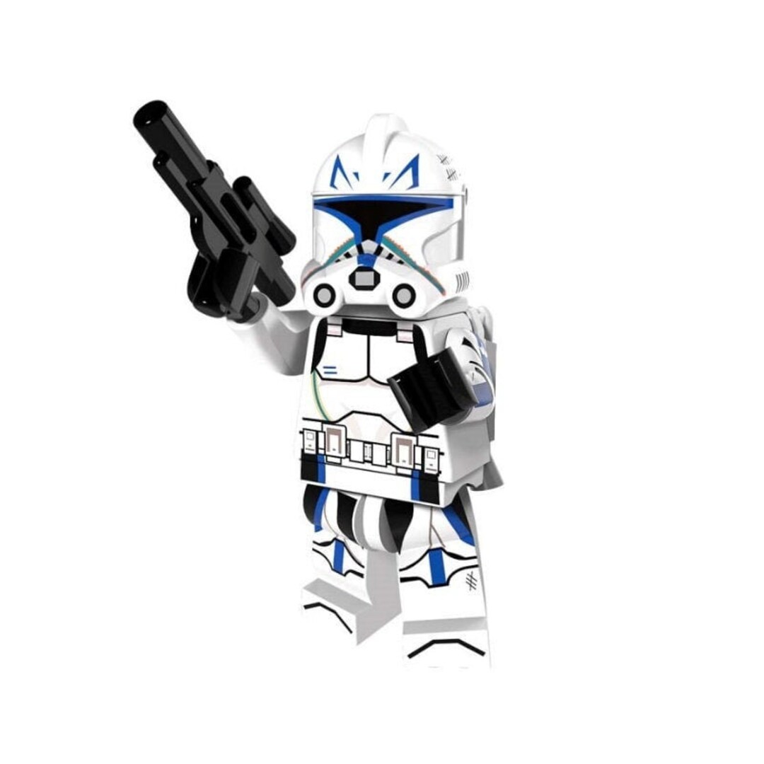 Captain Rex phase 1 Custom Star Wars Minifigure Clone - Etsy