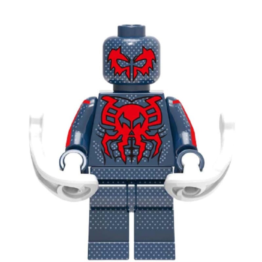 Spider Man 2099 Custom Marvel Minifigure Avengers Infinity - Etsy