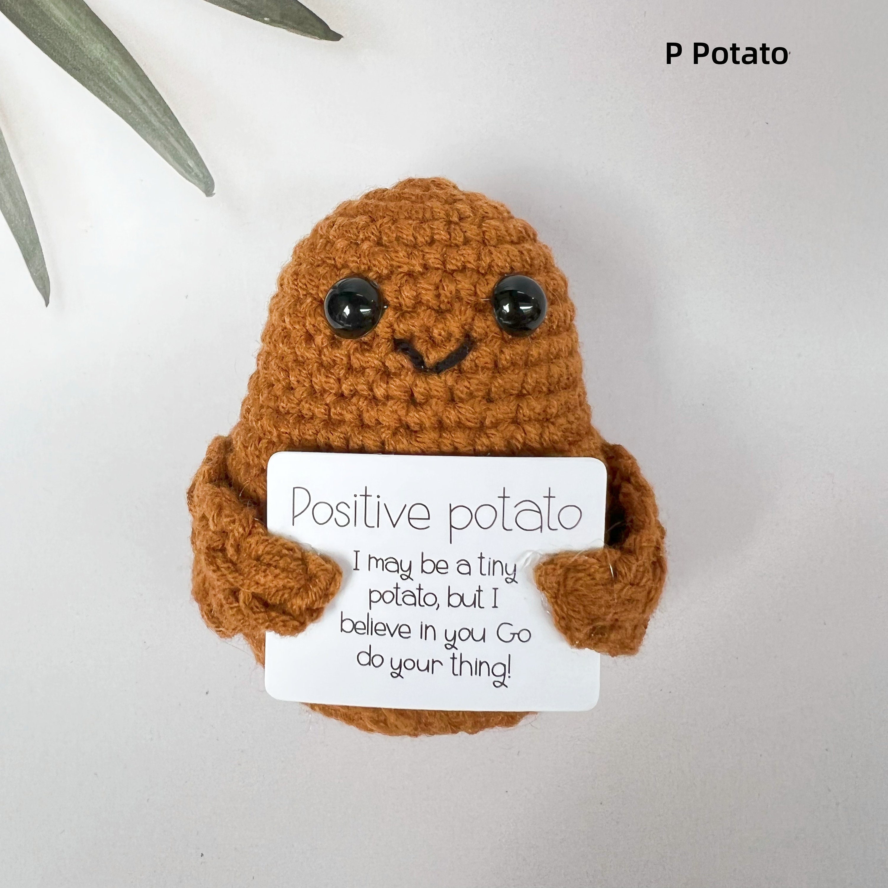 Positive Potato With Emotional Support Plant-popular Mental Health Gift ...