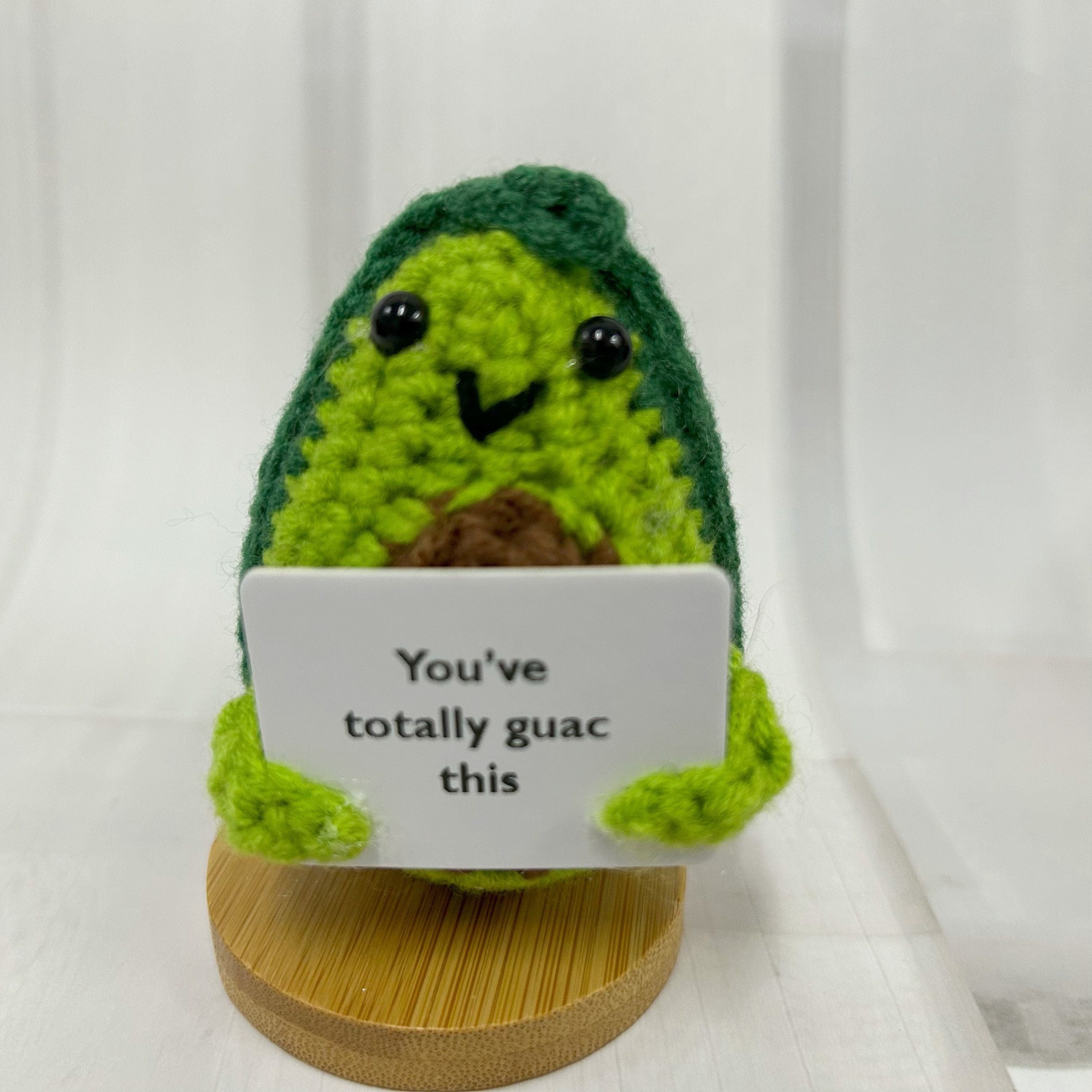 Bulk Sales Crochet Positive Avocado,you've Totally Guac This Gift, Gift ...