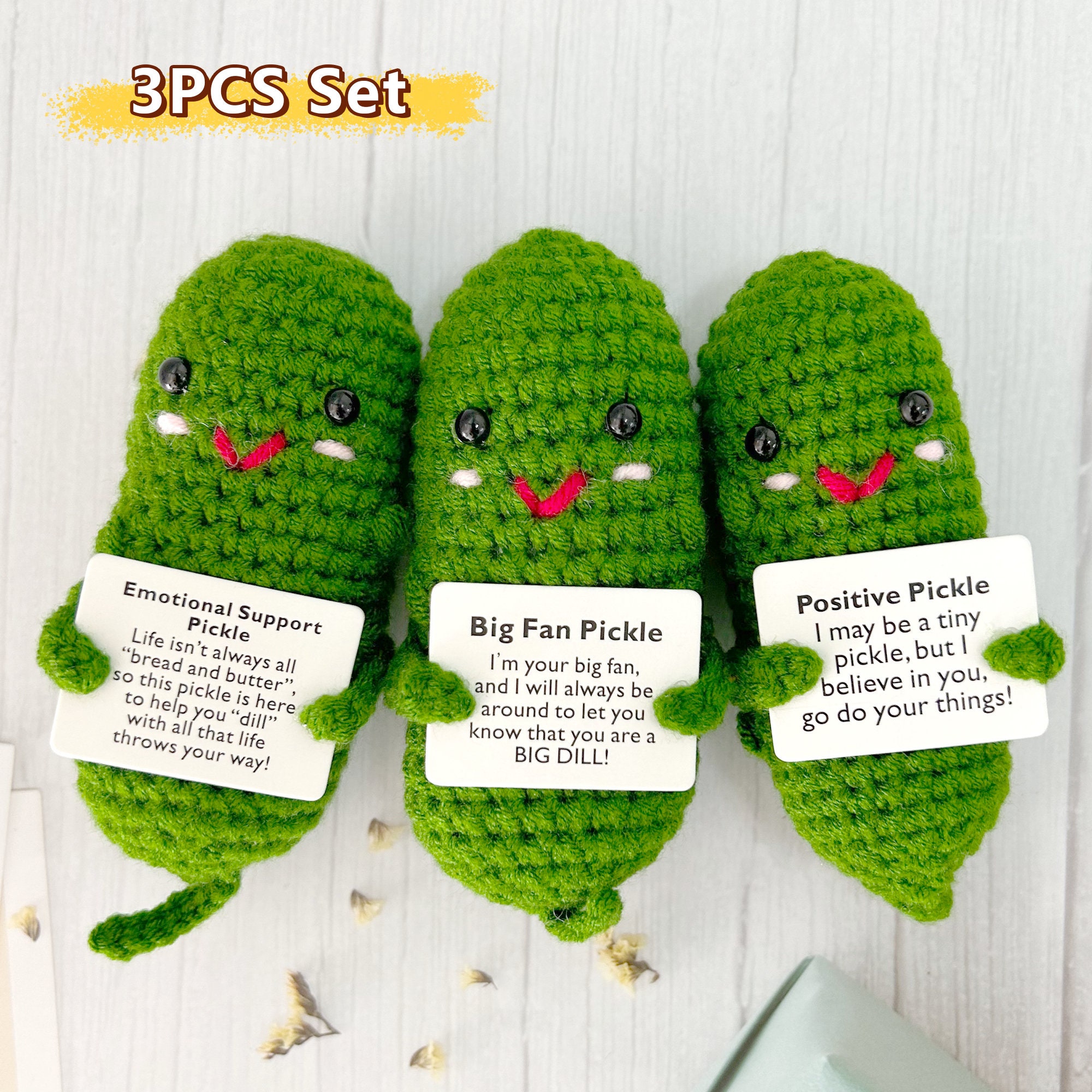Emotional Support Pickle/positive Pickle/big Fan Pickle,valentine's ...
