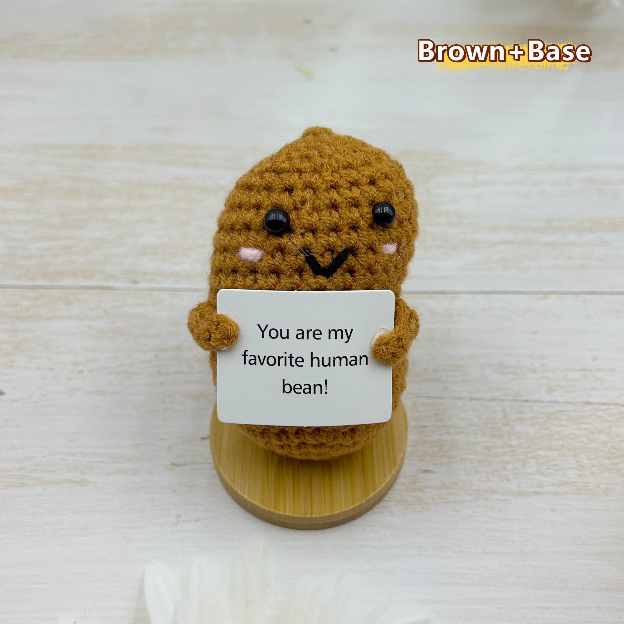 Bulk Sales Crochet Bean,you Are My Favorite Human Bean,gift for Family ...