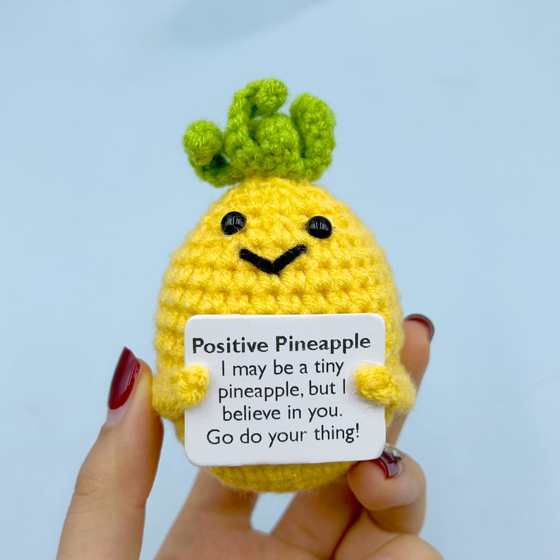Inspirational Kids Gift,emotional Support Pickle,positive Pineapple ...
