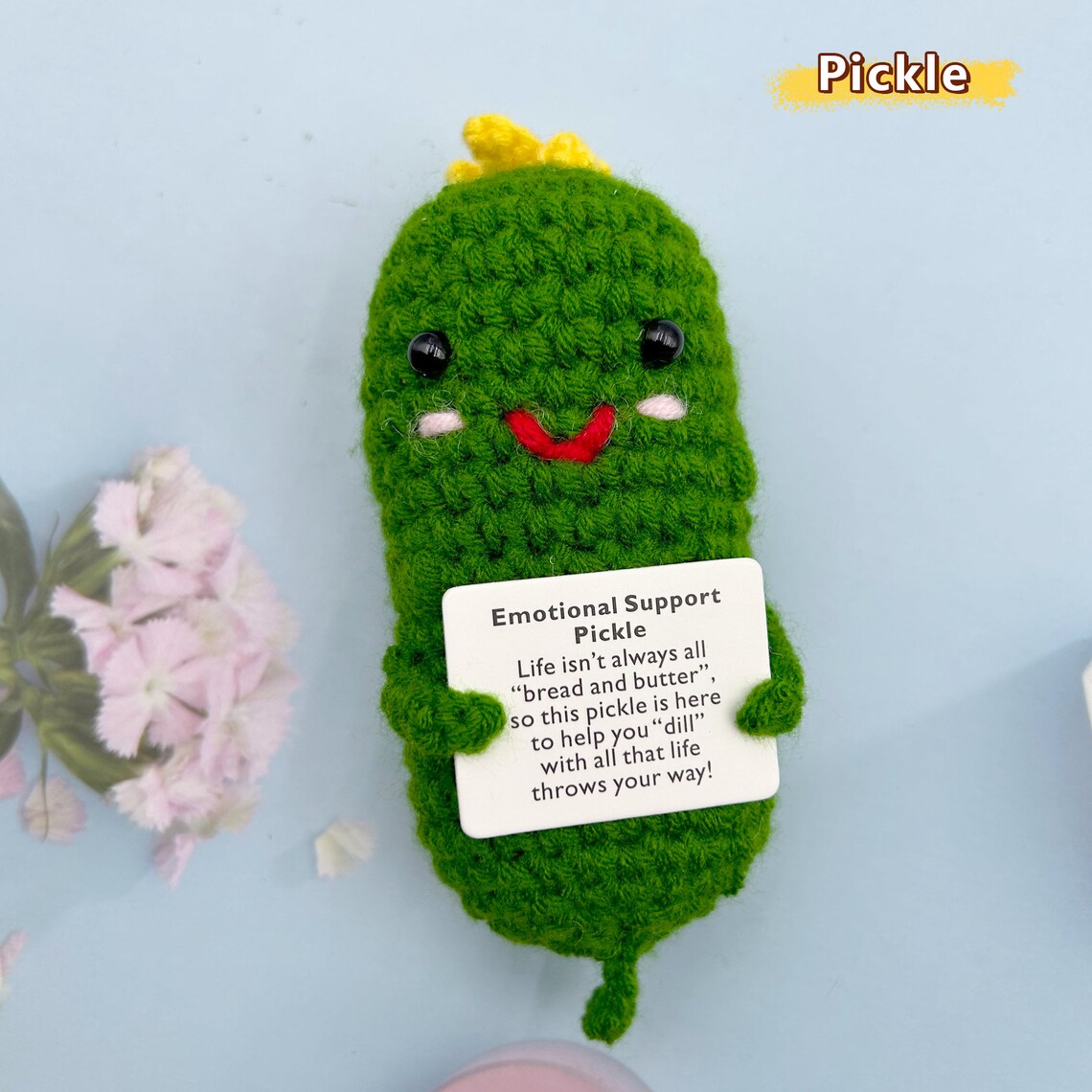 Inspirational Kids Gift,emotional Support Pickle,positive Pineapple ...