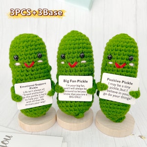 Emotional Support Pickle/positive Pickle/big Fan Pickle,emotional ...