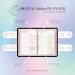Boho Digital Planner I Pink Digital Planer I Monthly Weekly Planner I ...