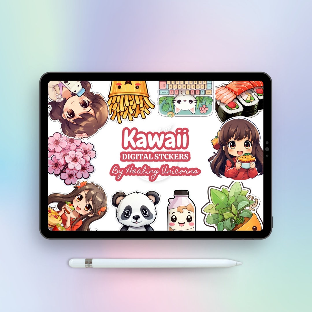 Kawaii Digital Stickers I Cute Digital Stickers I Digital Planner ...