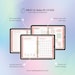 Boho Digital Planner I Pink Digital Planer I Monthly Weekly Planner I ...