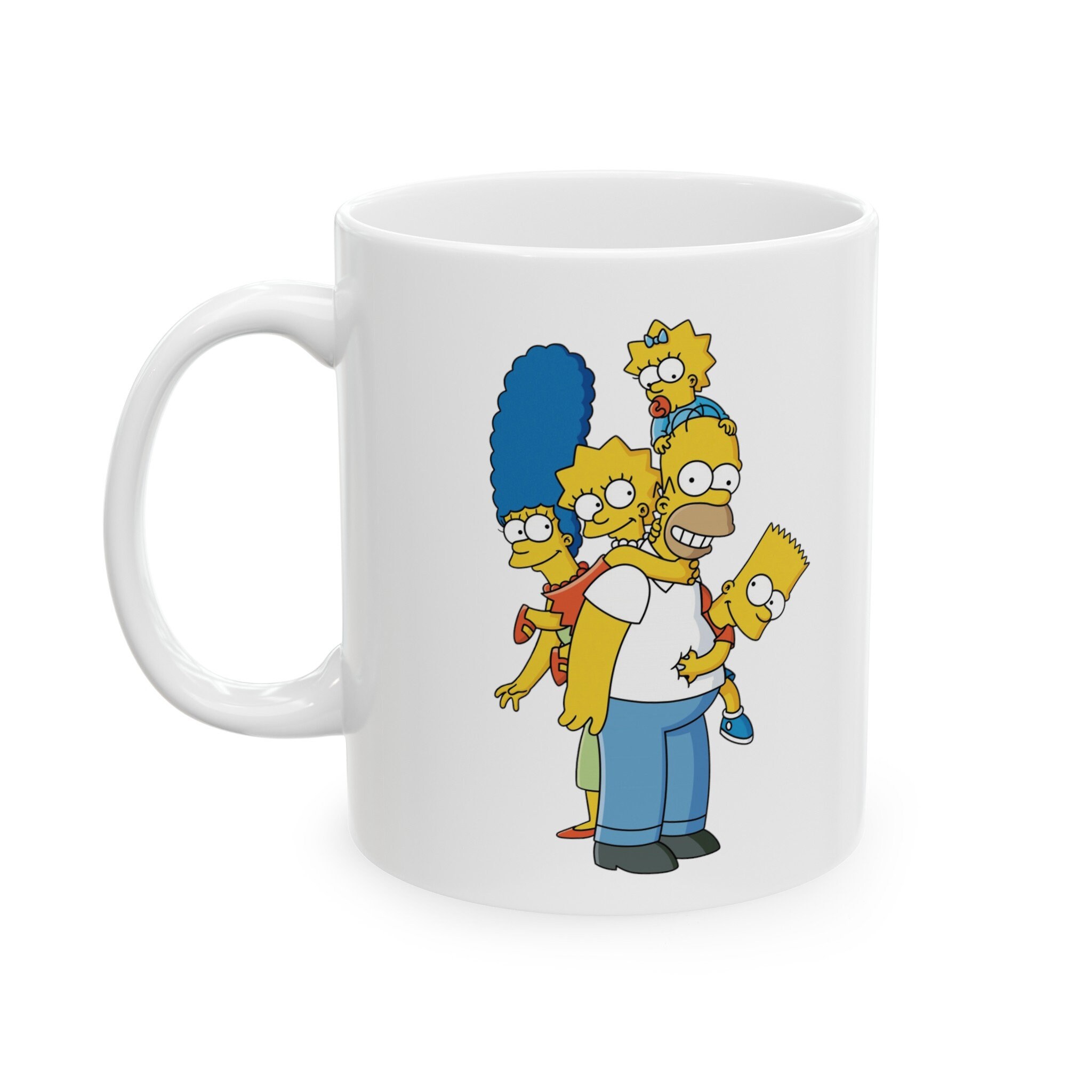 Cartoon Characters Mug - the Simpsons Ceramic Mug - Perfect Gift for ...