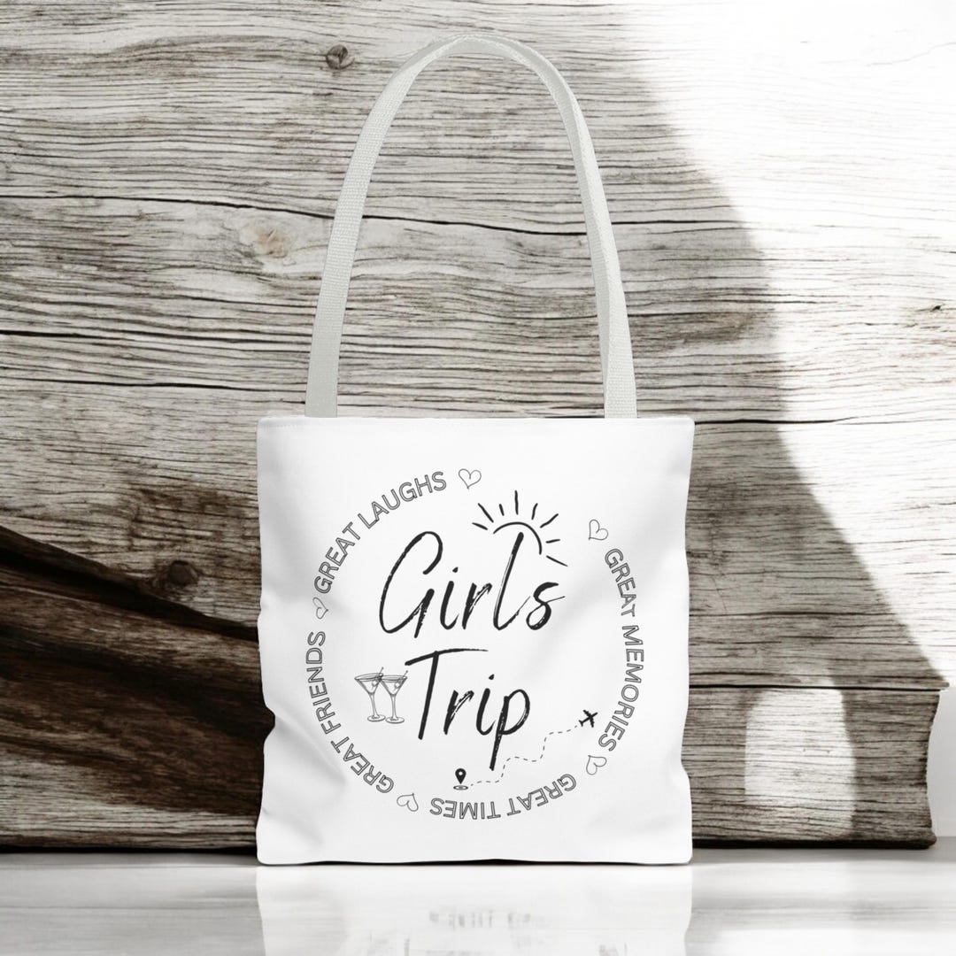 Girls Trip 2025 Tote Bag, Girls Weekend Bag, Bachelorette Party Favor ...