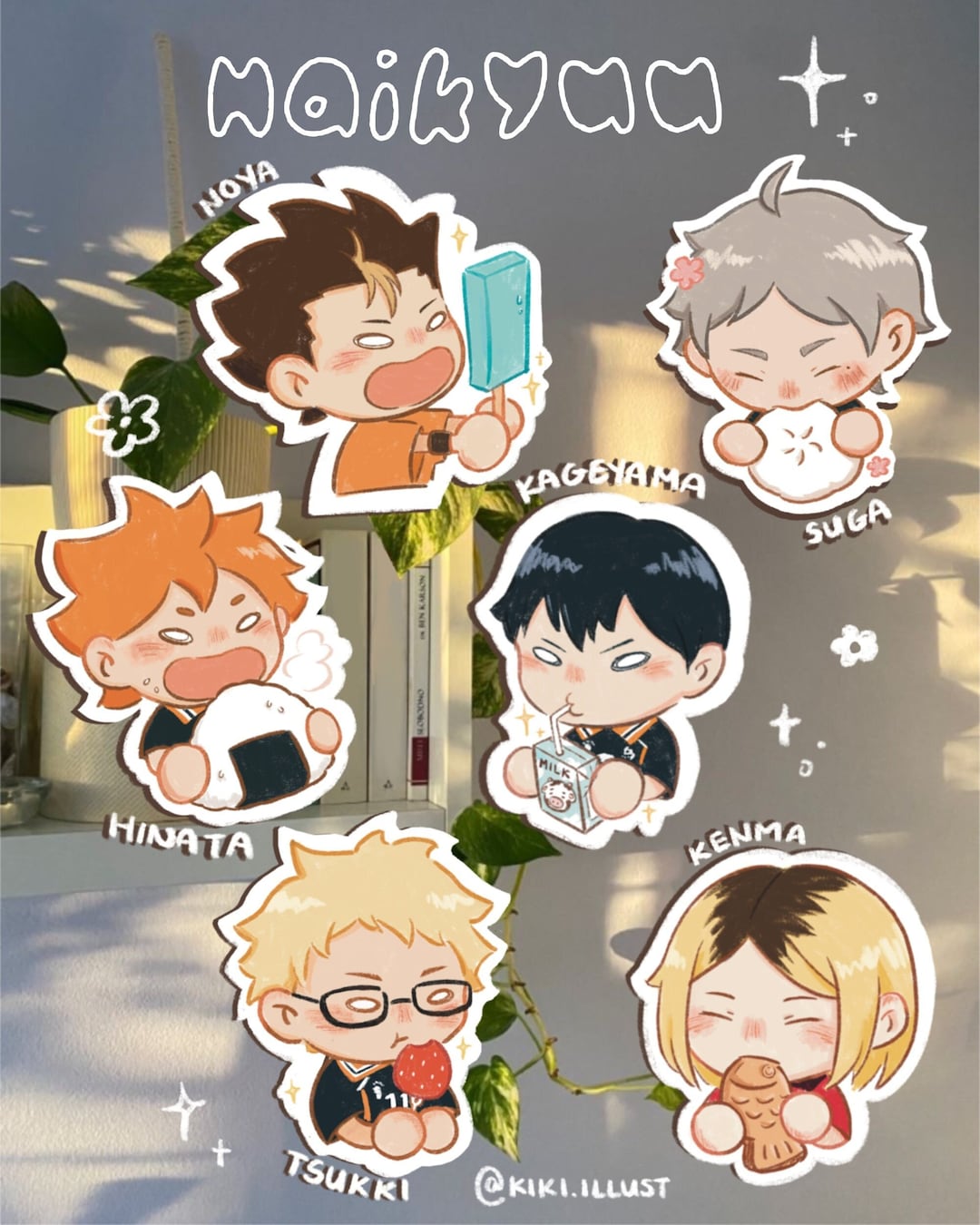 Haikyuu Stickers - Etsy
