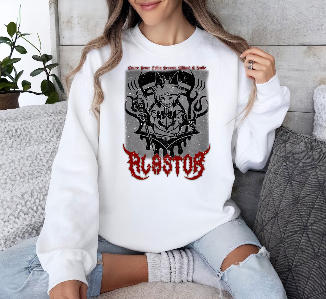 Alastor Shirt Alastor Demon Hazbin Hotel Tshirt Hazbin Hotel Characters ...
