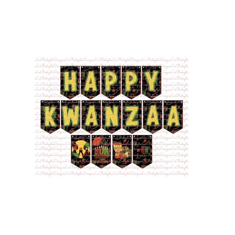 Kwanzaa Banner - Etsy