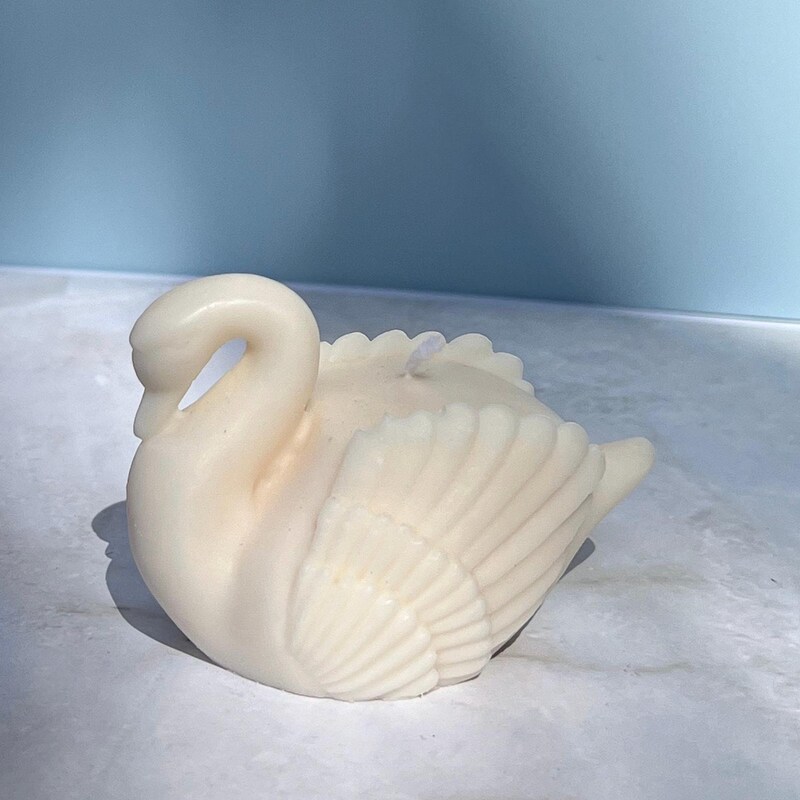 Swan Candle - Etsy
