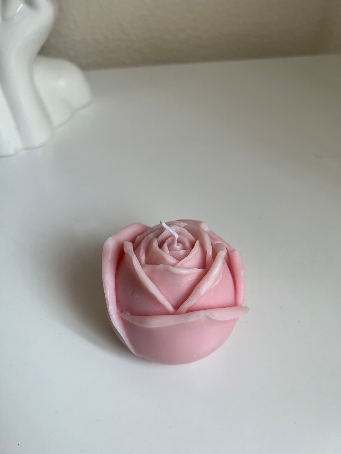 Rose Shaped Candle: Valentine's Day Wedding Favor - Etsy
