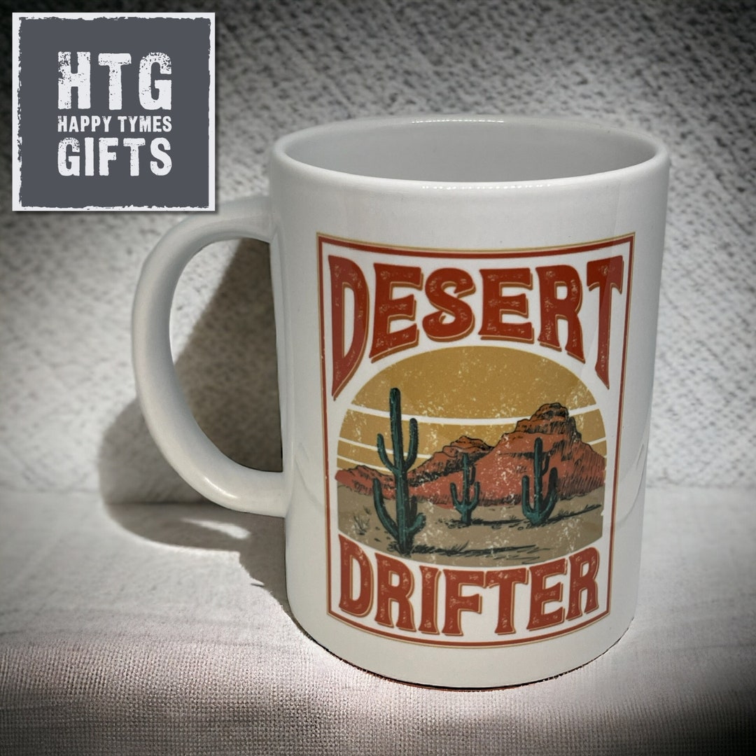 Desert Drifter Southwestern Sunrise Cactus Mug Arizona Sunset and ...