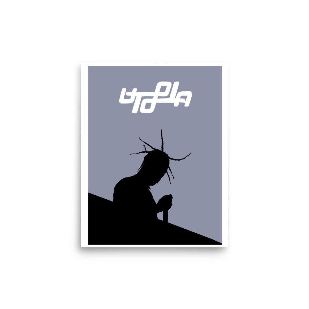 Travis Scott Utopia Album Art Poster Hip Hop Music Room - Etsy