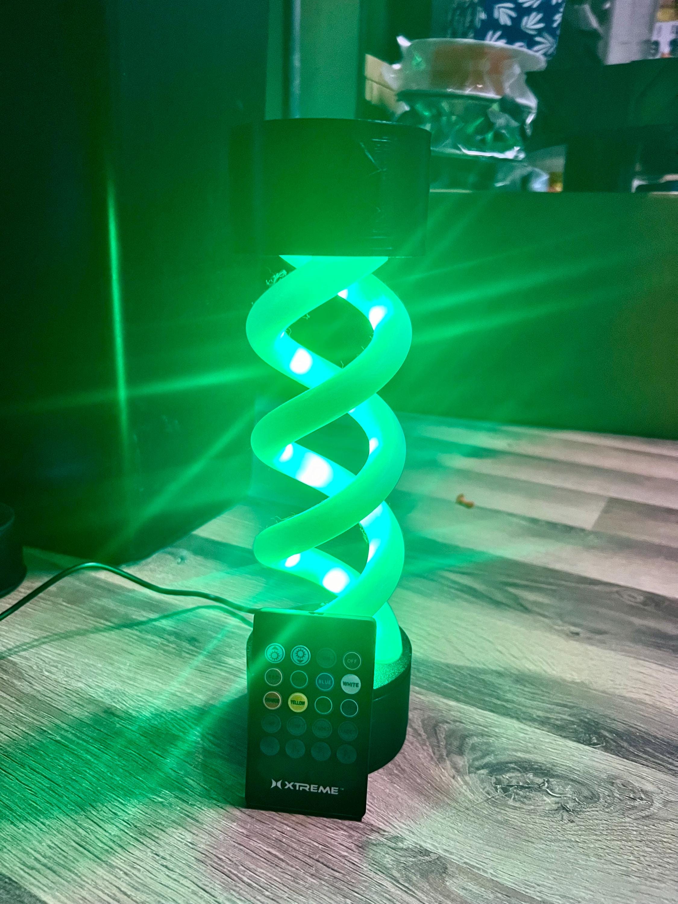 T-virus Lamp: RGB LED 3D Printed Halloween Decor - Etsy