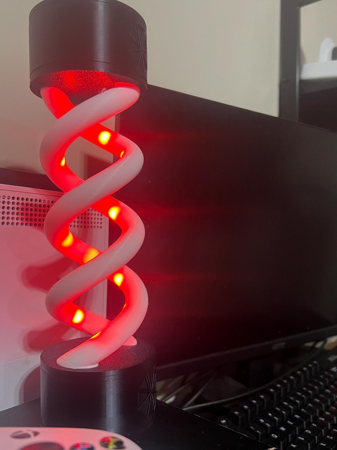 T-virus Lamp: RGB LED 3D Printed Halloween Decor - Etsy