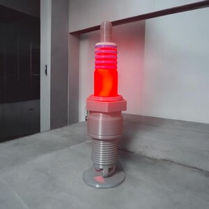 Sparkplug Lamp: Remote Controlled Color Changing Light - Etsy