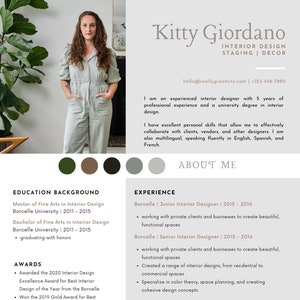 Interior Design Portfolio Template / Magazine / Brochure / Ebook ...