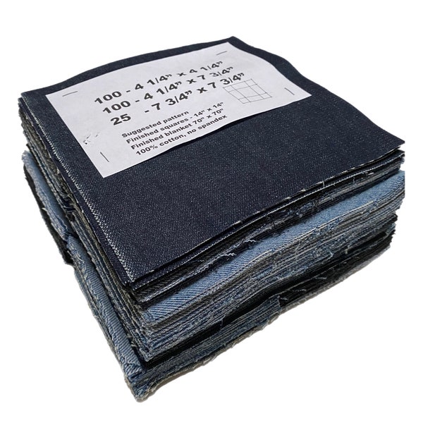 Denim Blanket - Etsy