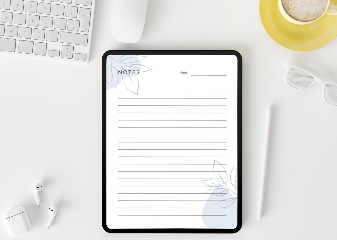 Journal, Digital Journal, Notebook, Digital Notebook, Notes Pages ...