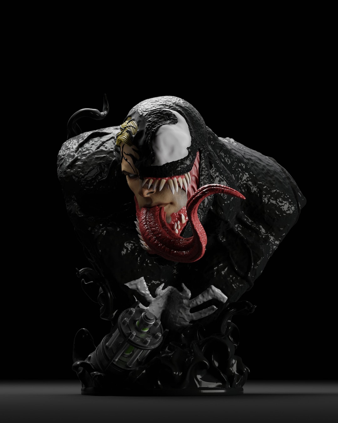 Venom STL File Venom/ Marvelstl/ Superhero 3D Stl / Movie and Game 3D ...