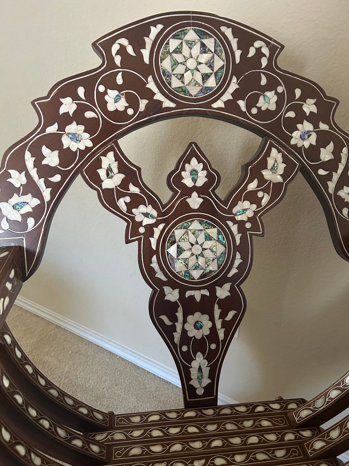 Antique Arabesque Arabic Chair - Etsy