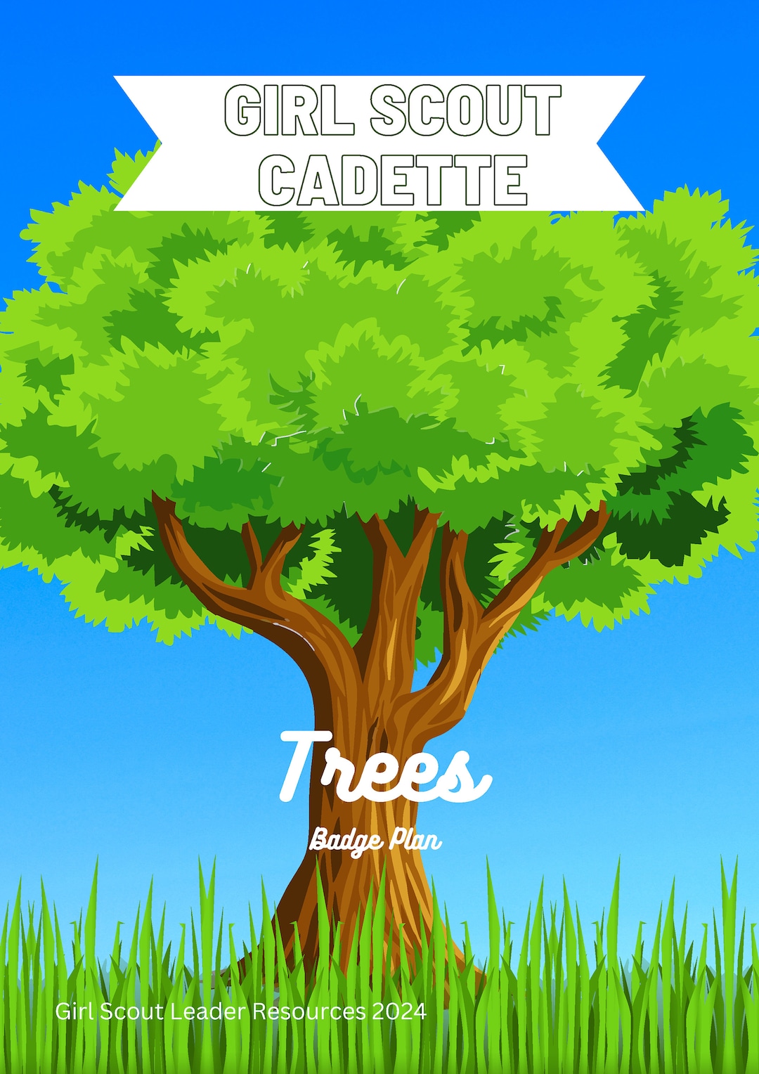 Girl Scout Cadette Trees Badge Meeting Plan Cadette Girl Scout Troop ...