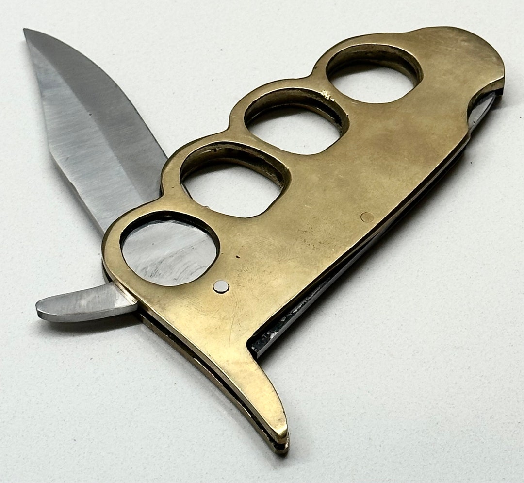 1960's Home Made Vintage Brass Knuckles Biker Gang Outlaw - Etsy