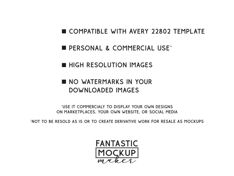 Favor Tags Mockup, PSD Mockup, Boho Mockup Box, Mockup Smart Object ...