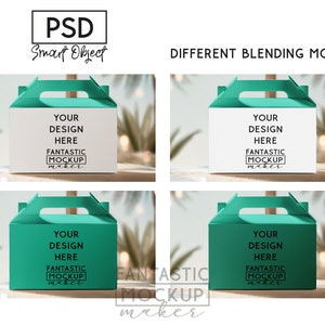 Gable Box Mockup, PSD Mock-up, Coastal Design Style, Mockup Smart ...
