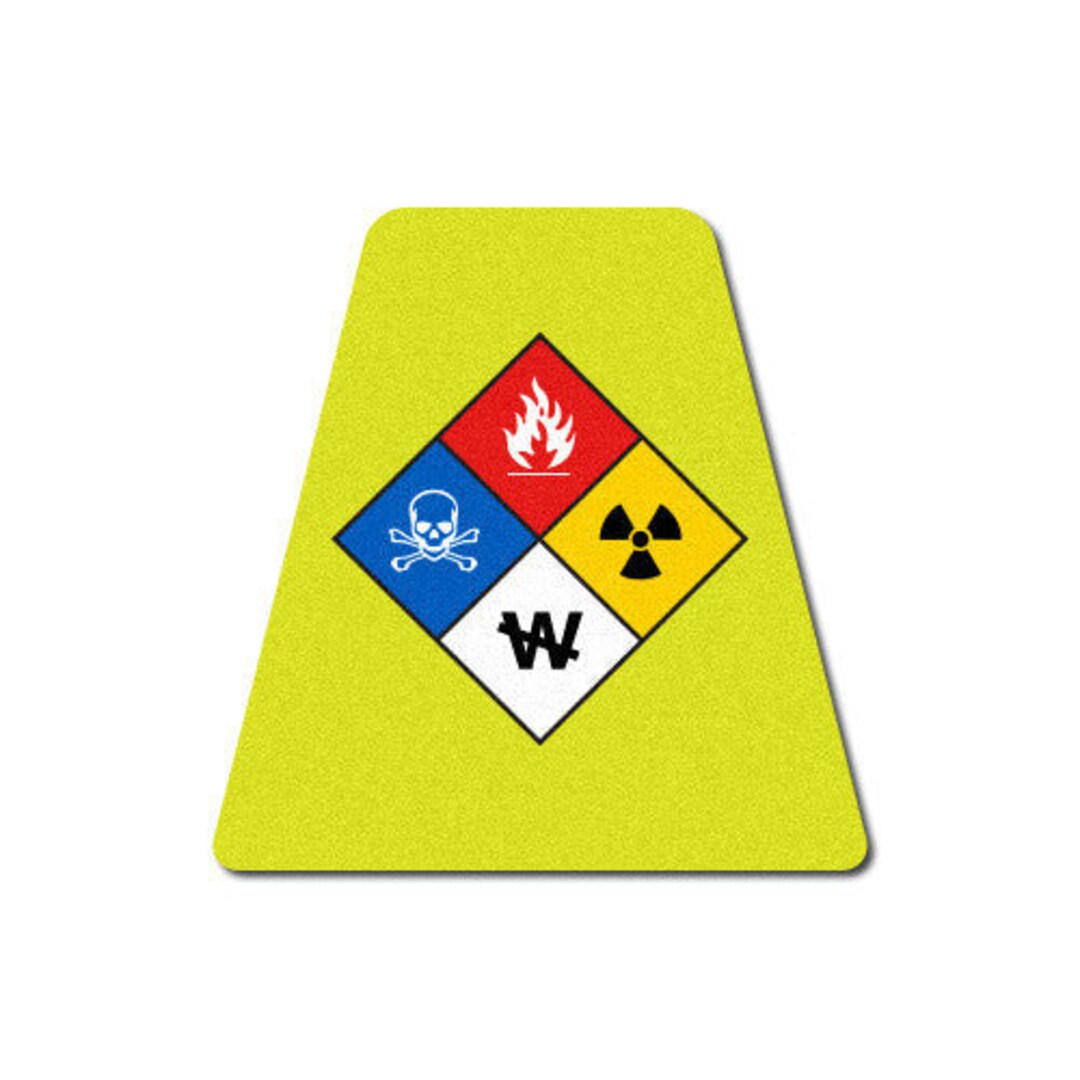 3M Reflective Firefighter HAZ-MAT Diamond Tetrahedron - Etsy