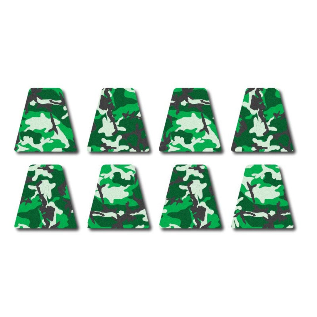3M Reflective Tetrahedron Set - Green Woodland Camo - Etsy