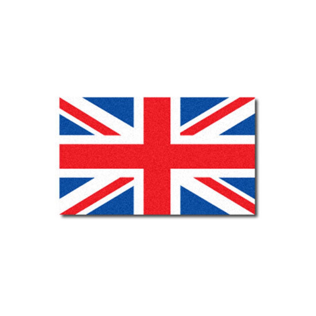 Reflective British "union Jack" Flag Decal - Etsy