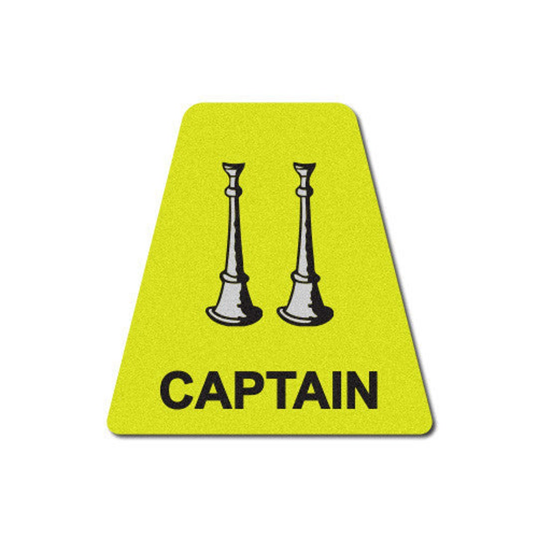3M Reflective Firefighter Yellow Captain Horns Tetrahedron - Etsy