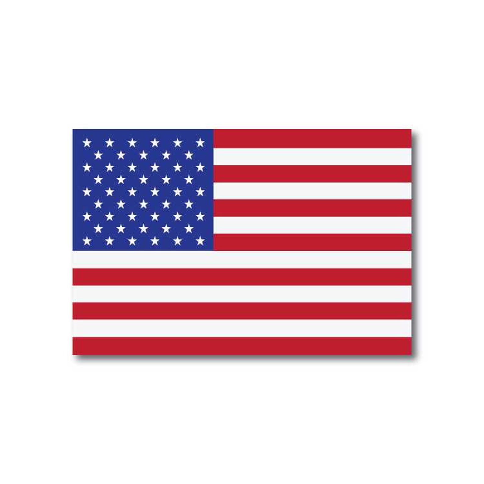 Reflective American Flag Decal - Etsy