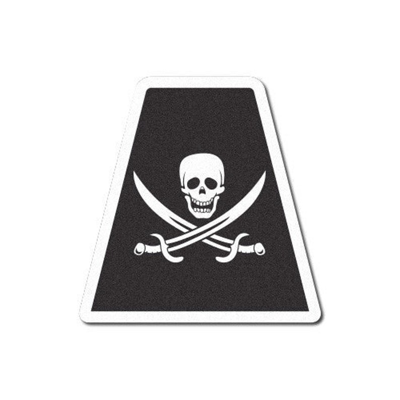 Reflective Pirate Flag Tetrahedron - Etsy