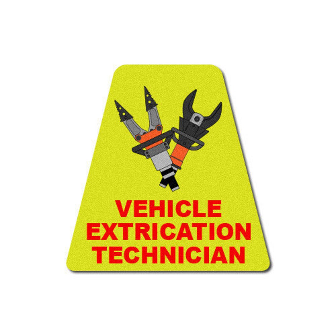 3M Reflective Firefighter Vehicle Extrication Technician Tetrahedron - Etsy