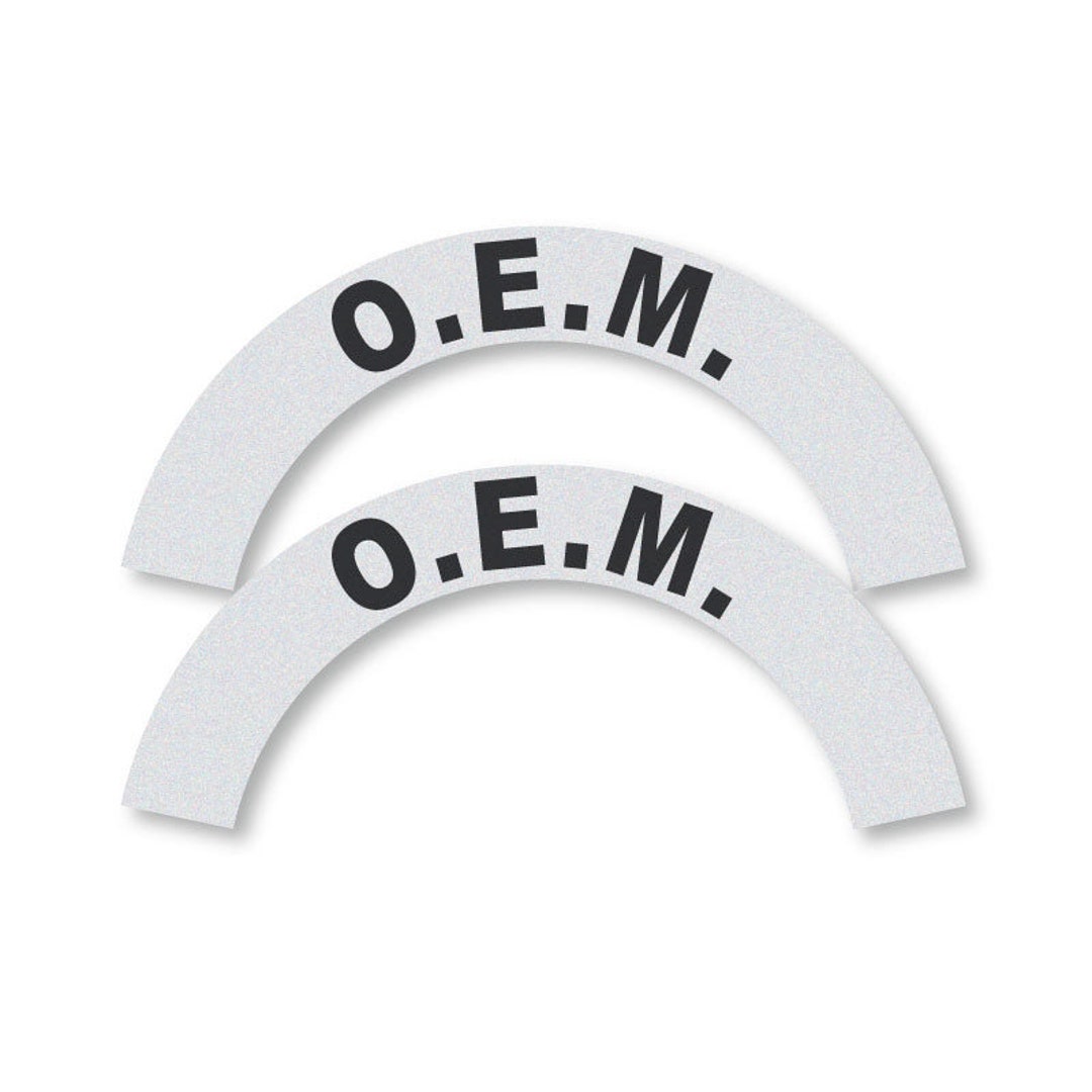 3M Reflective Fire & EMS Helmet Crescent-rocker - OEM - Etsy