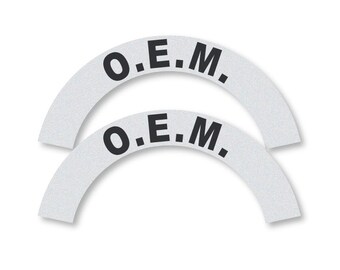 3M Reflective Fire & EMS Helmet Crescent-rocker EMT-A - Etsy
