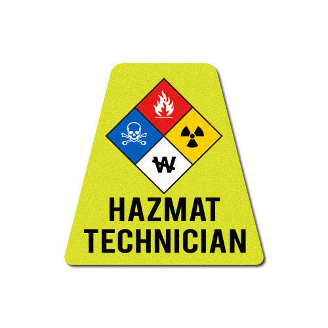 3M Reflective Firefighter HAZ-MAT Technician Tetrahedron - Etsy